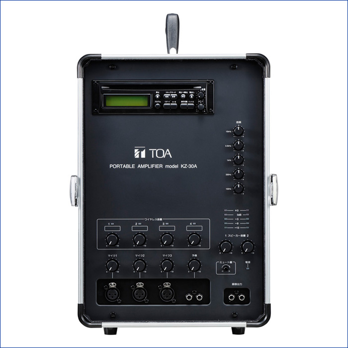 TOA KZ-30A ポータブルアンプ 移動用PAアンプ 30W×2ch 送料無料 【長期保管品】,株式会社きとみ電器